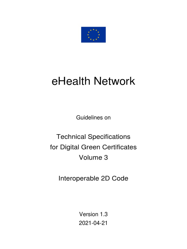 Digital-Green-Certificates v3 en | PDF | Code | Data Compression