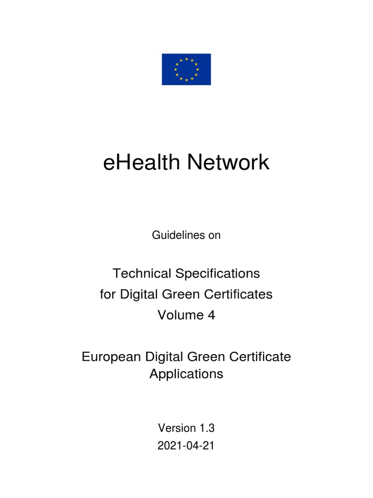 Digital-Green-Certificates v4 en | PDF | Authentication | Public Key ...