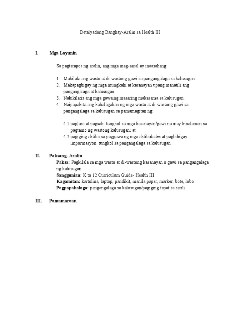 PEH 3 LP Final | PDF