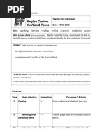 Teaching Demonstration Activity Guide | PDF | Lesson Plan | Educational ...
