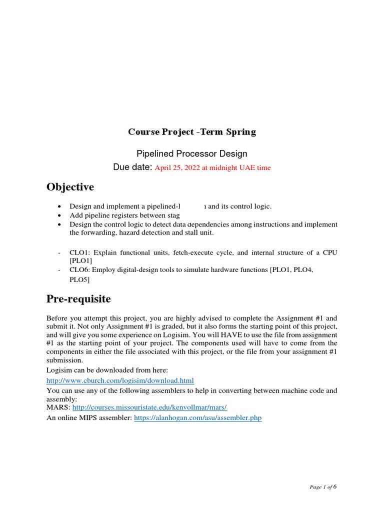 Courseproject - Computers Assignment Design Compilers . | PDF ...