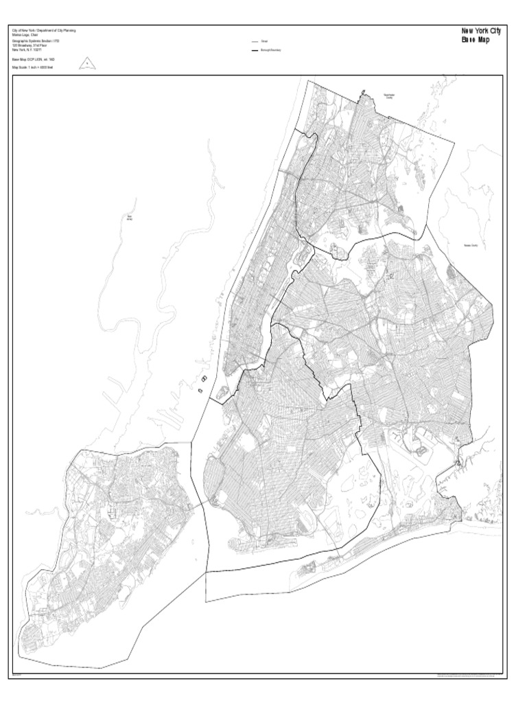 NYC Streets & Highways Map | PDF