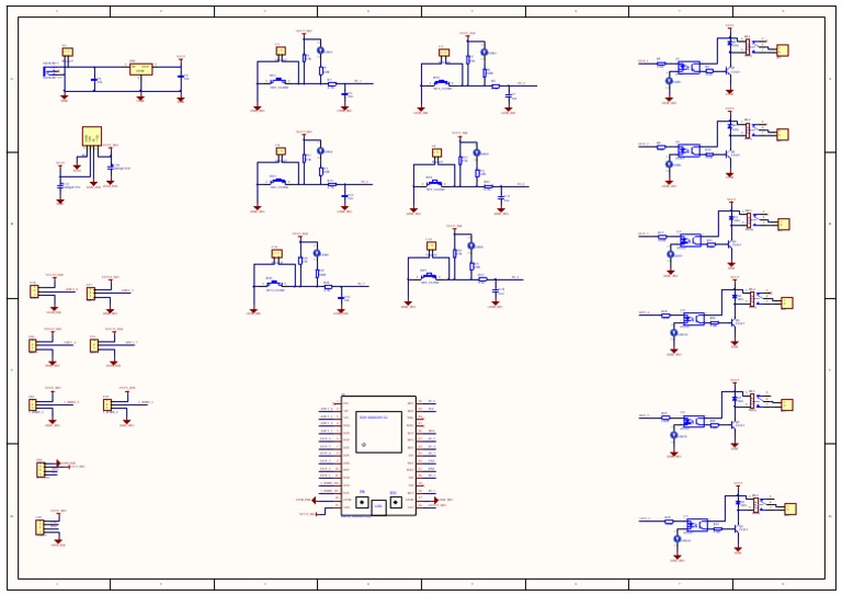 Circuit Diagram for a Dual LED Indicator with Relay Control | PDF