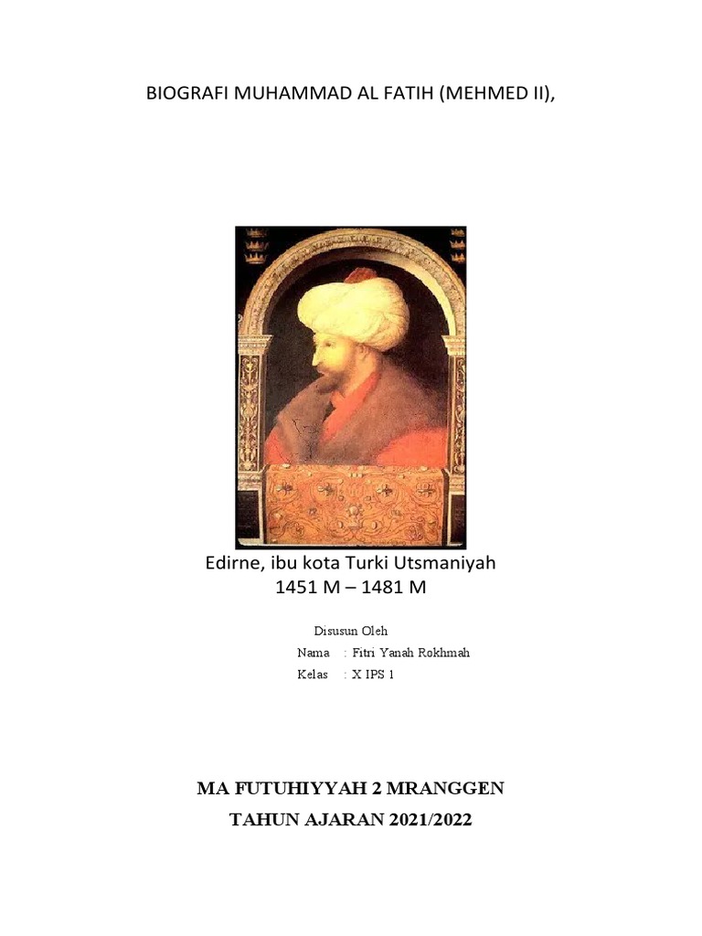 Biografi Muhammad Al Fatih | PDF