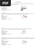 Vacutainer Tube Guide - BD Vacutainer ® Venous Blood Collection Tube ...