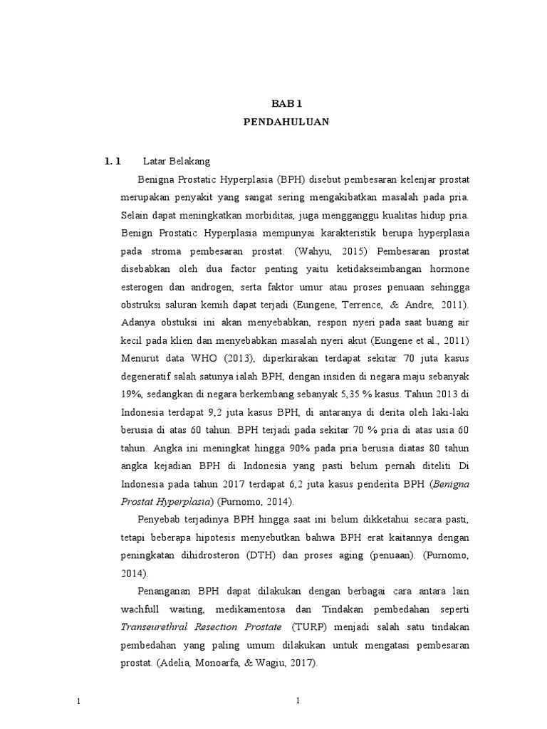 Bab 1 BPH | PDF