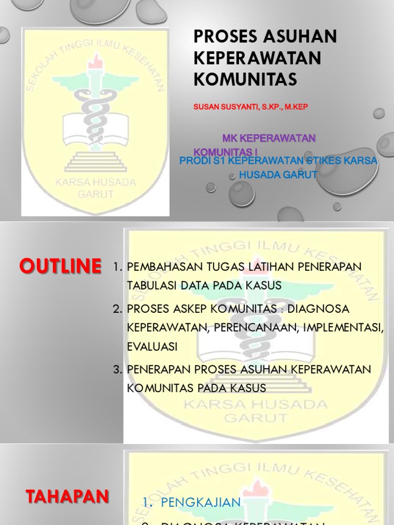 TTM 4 - Proses Askep Komunitas | PDF