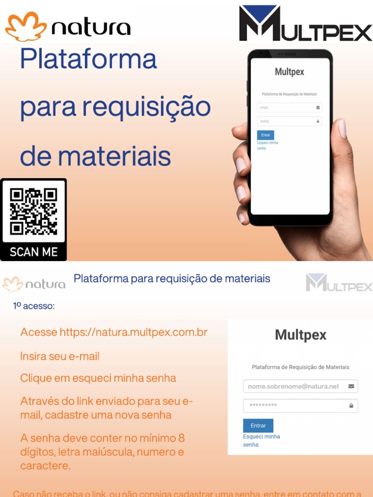 Criando Requisição de Material Via Multpex | PDF