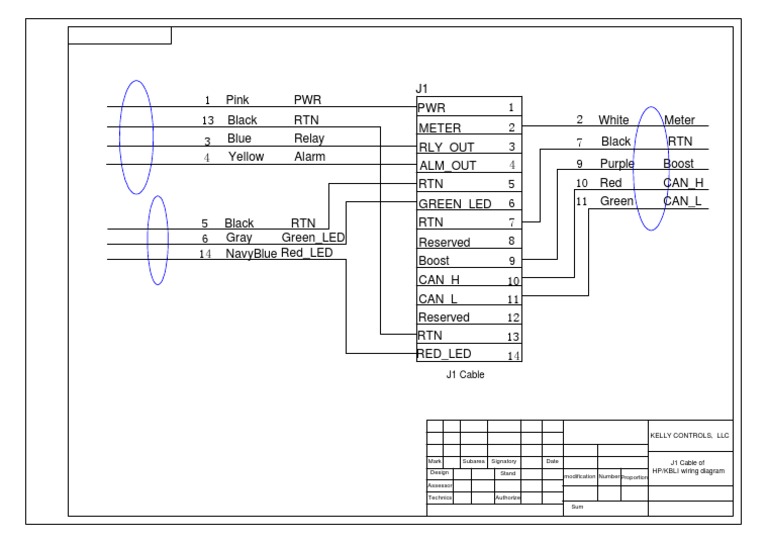White Meter Relay Blue RTN PWR Black Pink Meter PWR: J1 Cable | PDF