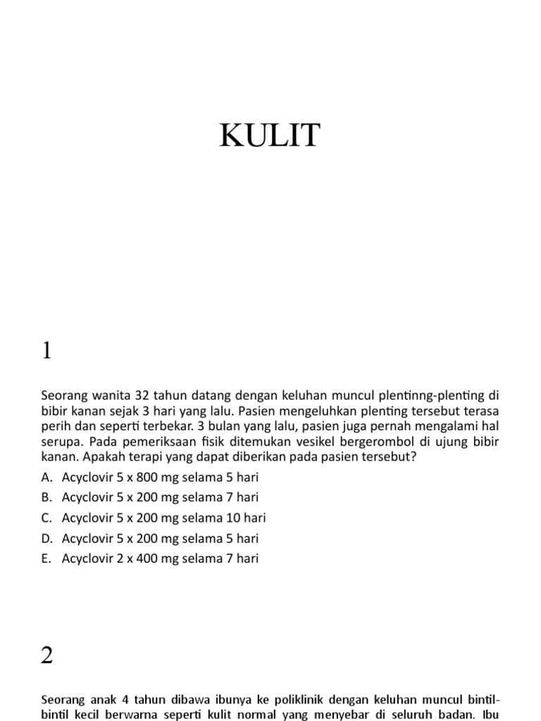 KULIT | PDF