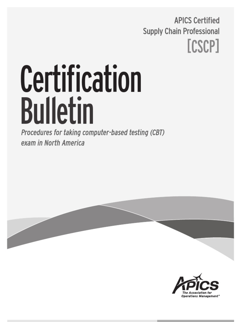 CSCP Certification | PDF | Identity Document | Test (Assessment)