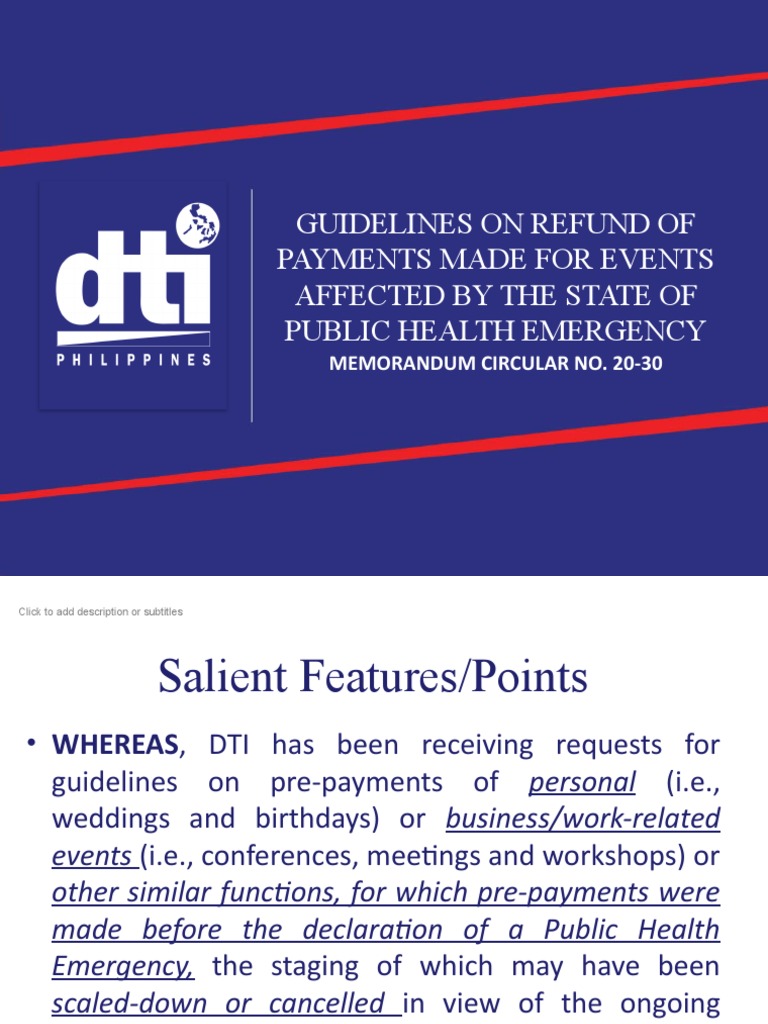 DTI Powerpoint Template 01 | PDF | Receipt | Justice