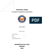 Contoh Draft Proposal Skripsi | PDF