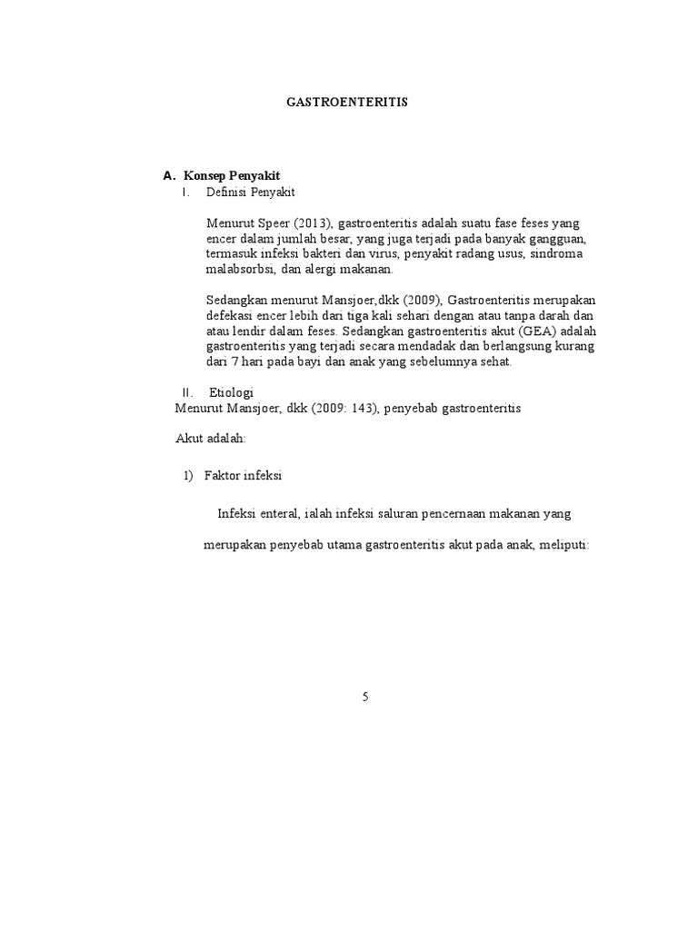 LP Gastroenteritis PDF
