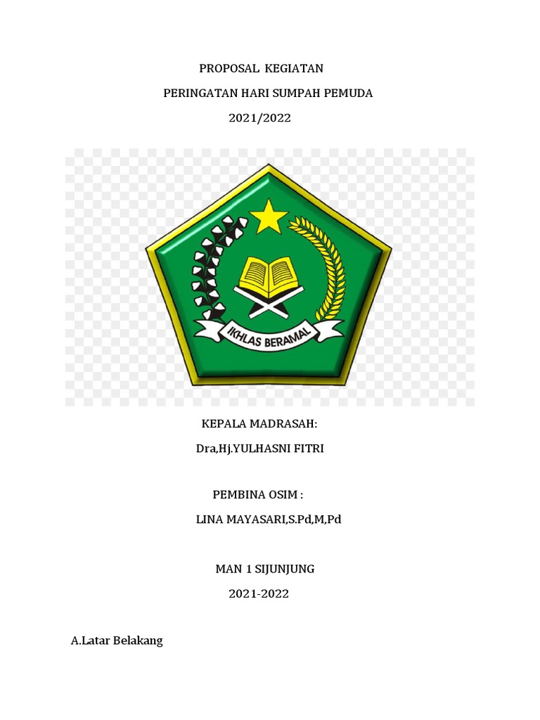 Proposal Kegiatan Osim Divisi Pendidikan | PDF