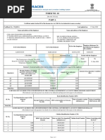 Form 16 Income Tax Certificate 2025-26 | PDF | Tax Refund | Tax Deduction