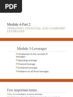 DOL, DFL, and DCL in Financial Management | PDF | Leverage (Finance ...