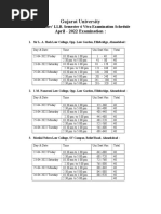 NWU 2024 Exam Timetable Overview | PDF