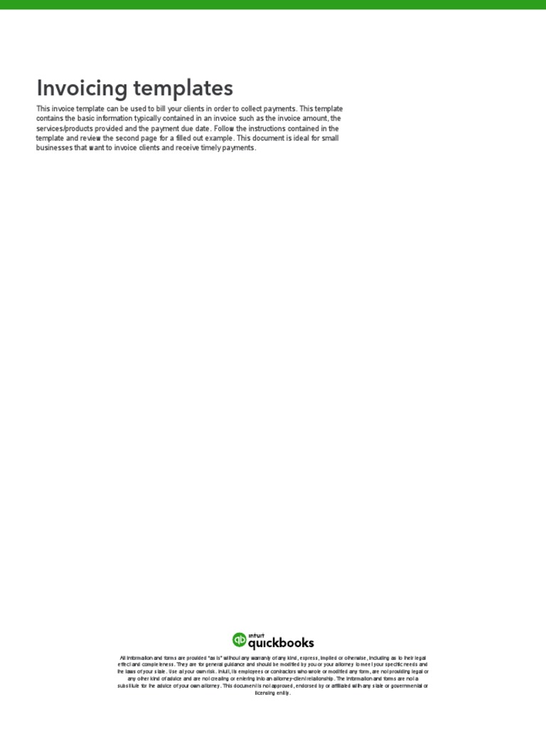 Essential Elements of an Effective Invoice Template for Small ...
