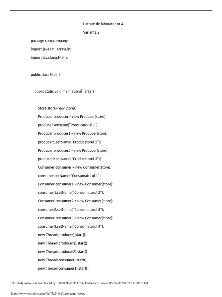Laboratorul 4 Pdf Computer Programming Software Engineering