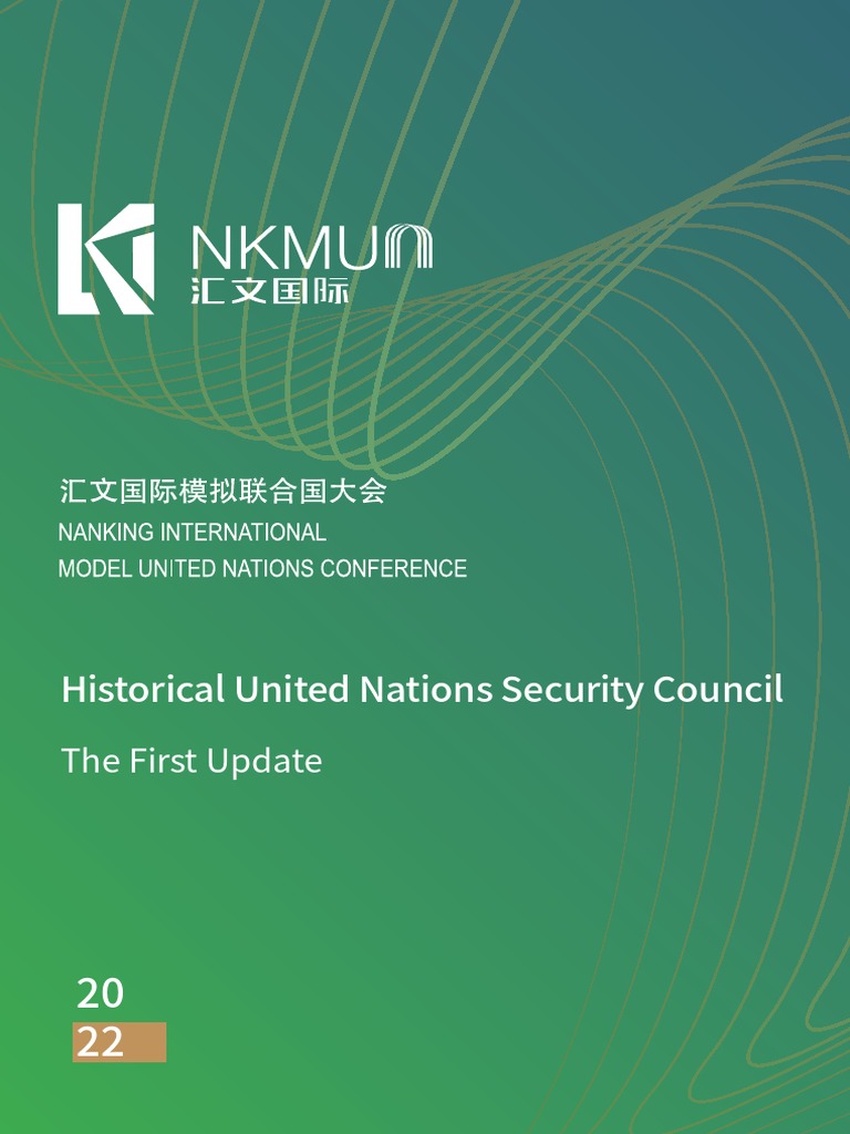 Historical United Nations Security Council: The First Update | PDF ...
