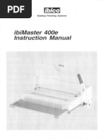 How to Use a Binding Machine | PDF