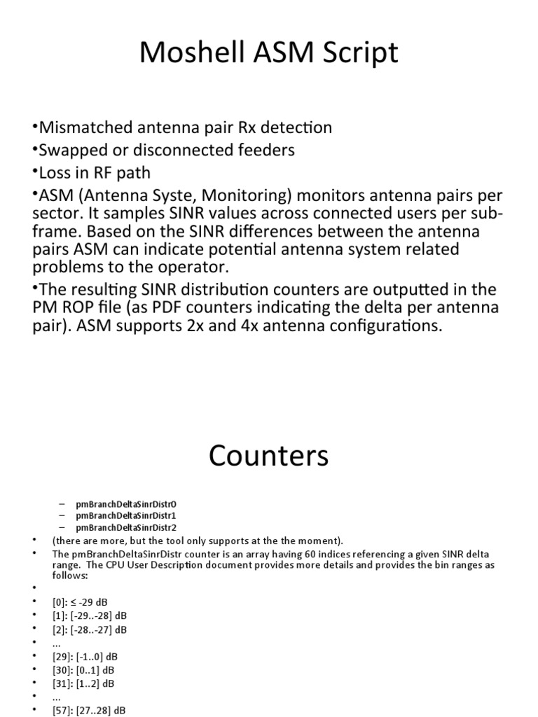 Moshell ASM Script | PDF | Percentile | Median