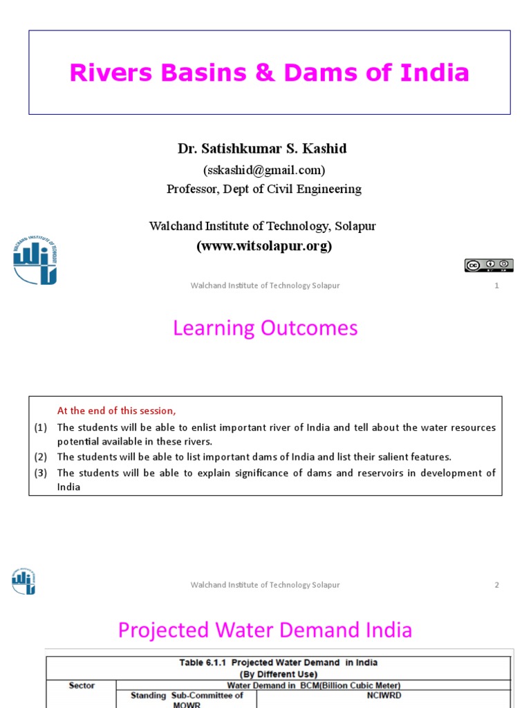 River Basins and Dams of India | PDF | River | Water Management