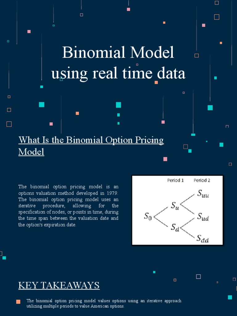 Binomial Model Using Real Time Data | PDF | Option (Finance) | Economics