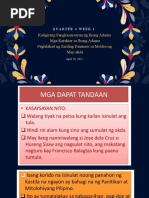 G7 Filipino Matatag Lesson Plan | PDF