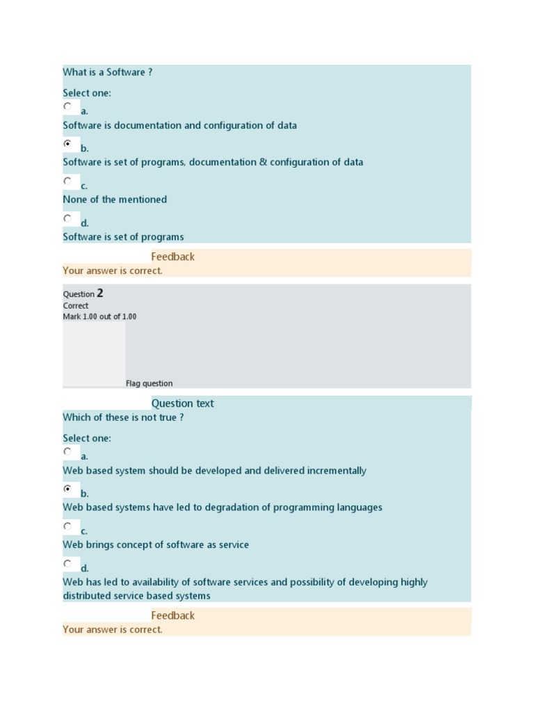 Software Engineering 1 Prelim Exam | PDF | Software | System