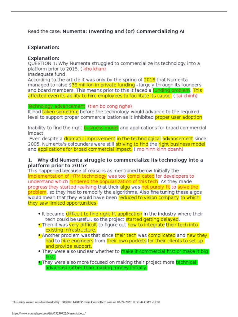 Numenta | PDF | Artificial Intelligence | Intelligence (AI) & Semantics