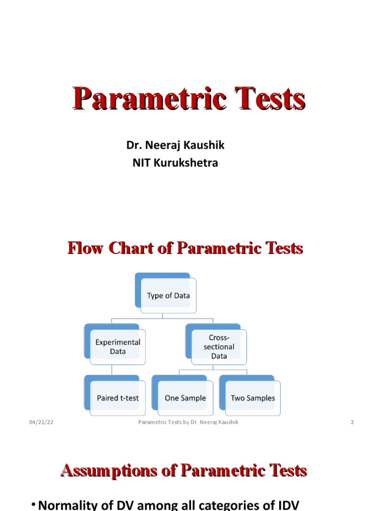 Flow Chart of Parametric Tests SPSS | PDF | Self-Improvement ...