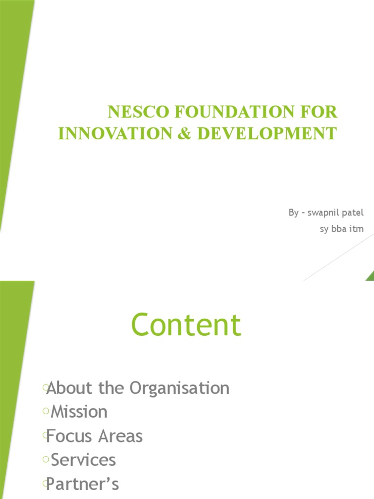 NESCO | PDF