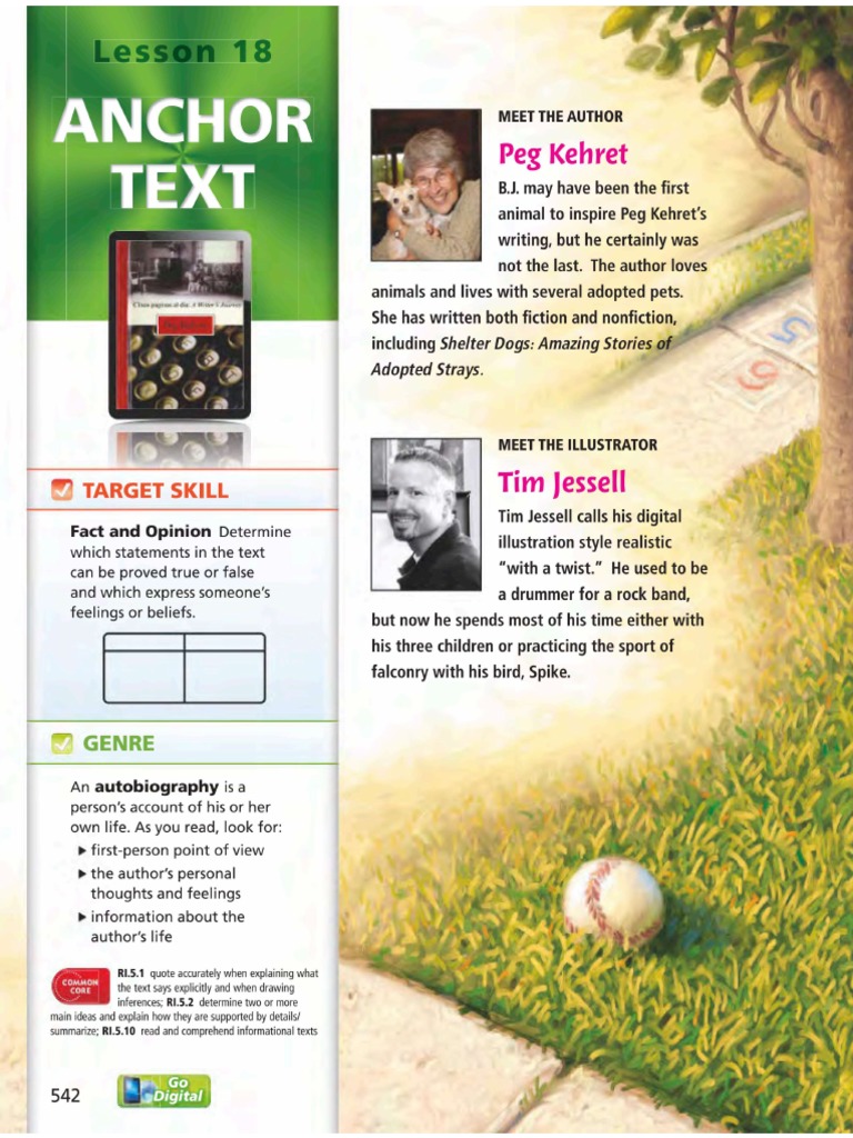 Lesson 18 - The Dog Newspaper Story | PDF