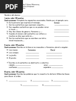 Spanish Worksheet - Emotions | PDF