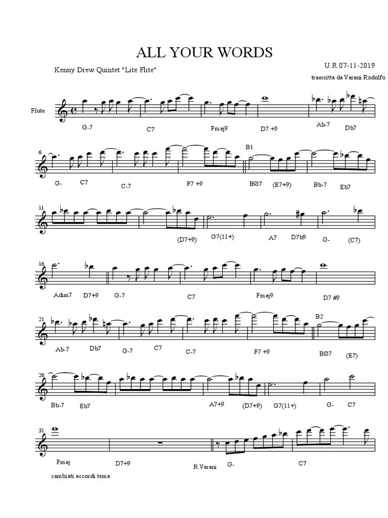 Flute Chord Progressions Guide | PDF | Globalization | Diplomacy