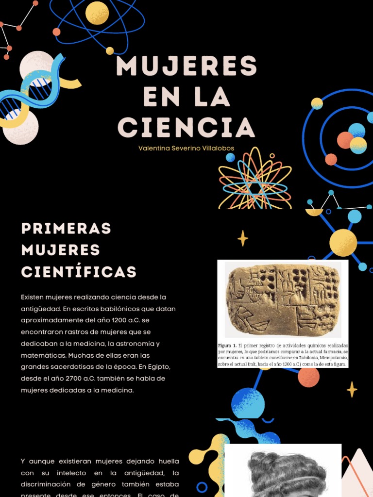 Mujeres en La Ciencia | PDF | Science | Mujer