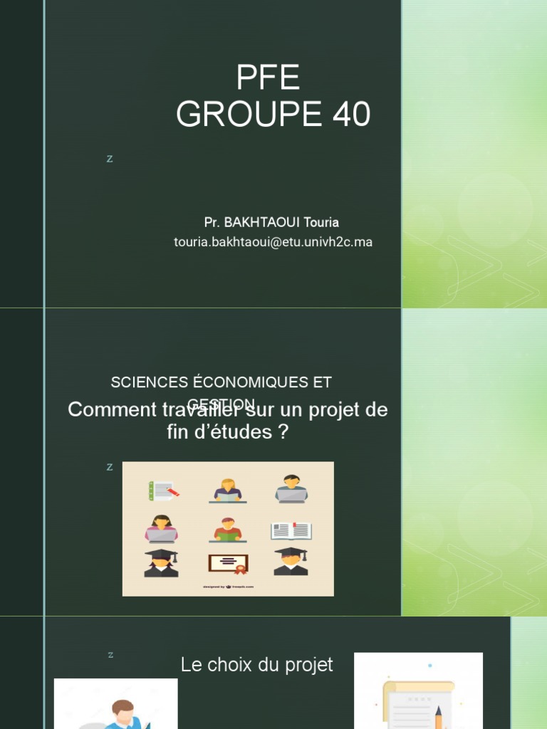 pfe-DIAPORAMA N°1 | PDF | Apprentissage | Informations