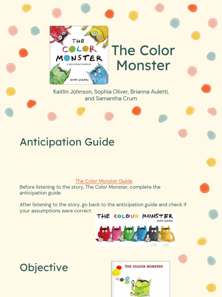 The Color Monster | PDF