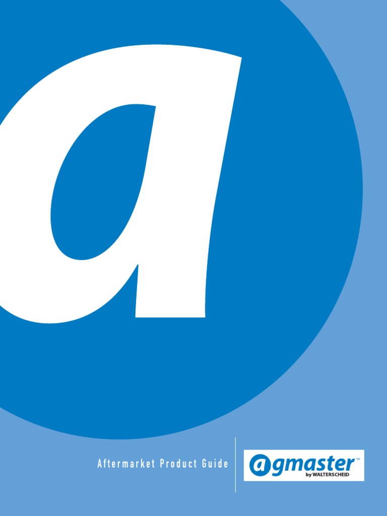 Walterscheid-Agmaster 2007AftermarketPartsCatalog | PDF