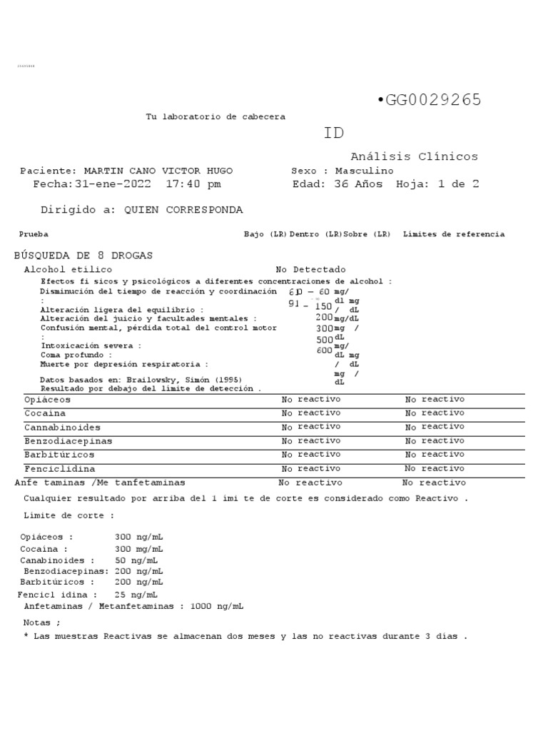 Analisis Antidoping | PDF | Cuidado de la salud | Farmacología
