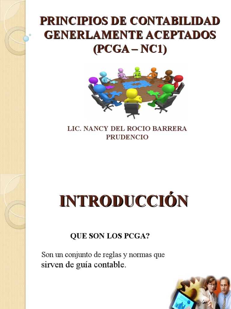 PCGA: Principios de Contabilidad Generalmente Aceptados | PDF ...
