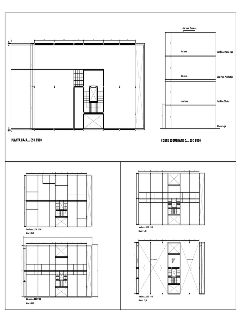 Hoja A3 Plano Del Edificio | PDF