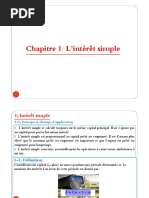 Cours Complet Math Financière | PDF | Prêts | Obligation (Finance)