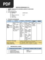SESION DE APRENDIZAJE #3 4to Conflictos y Mecanismos de Resolución | PDF | Evaluación | Negociación