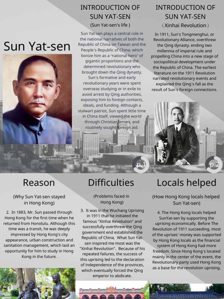 Sun Yat-Sen: Xinhai Revolution | PDF | China | Republic Of China