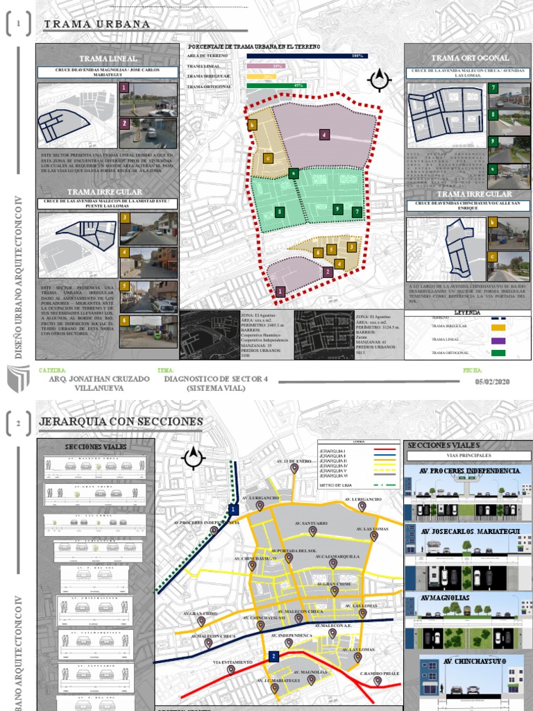 Sistema Vias Sector 4 | PDF | Lima | Transporte