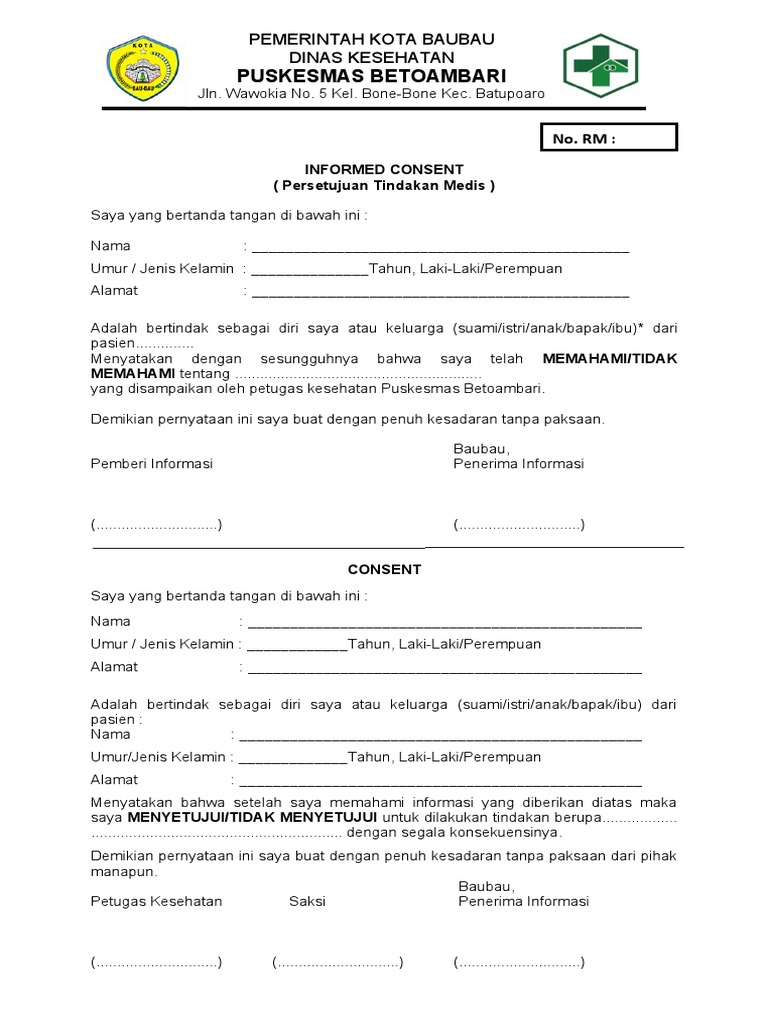 Informed Consent | PDF