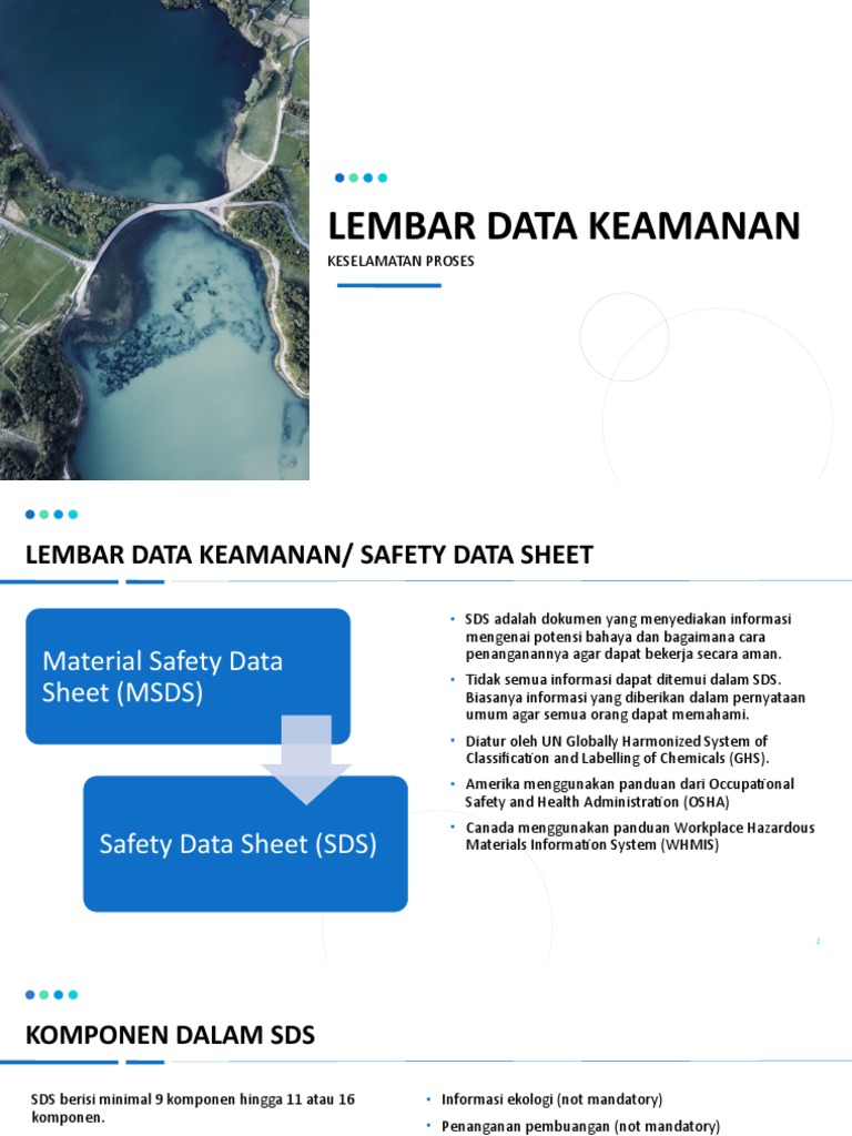 Keselamatan Proses - 2. Lembar Data Keamanan | PDF